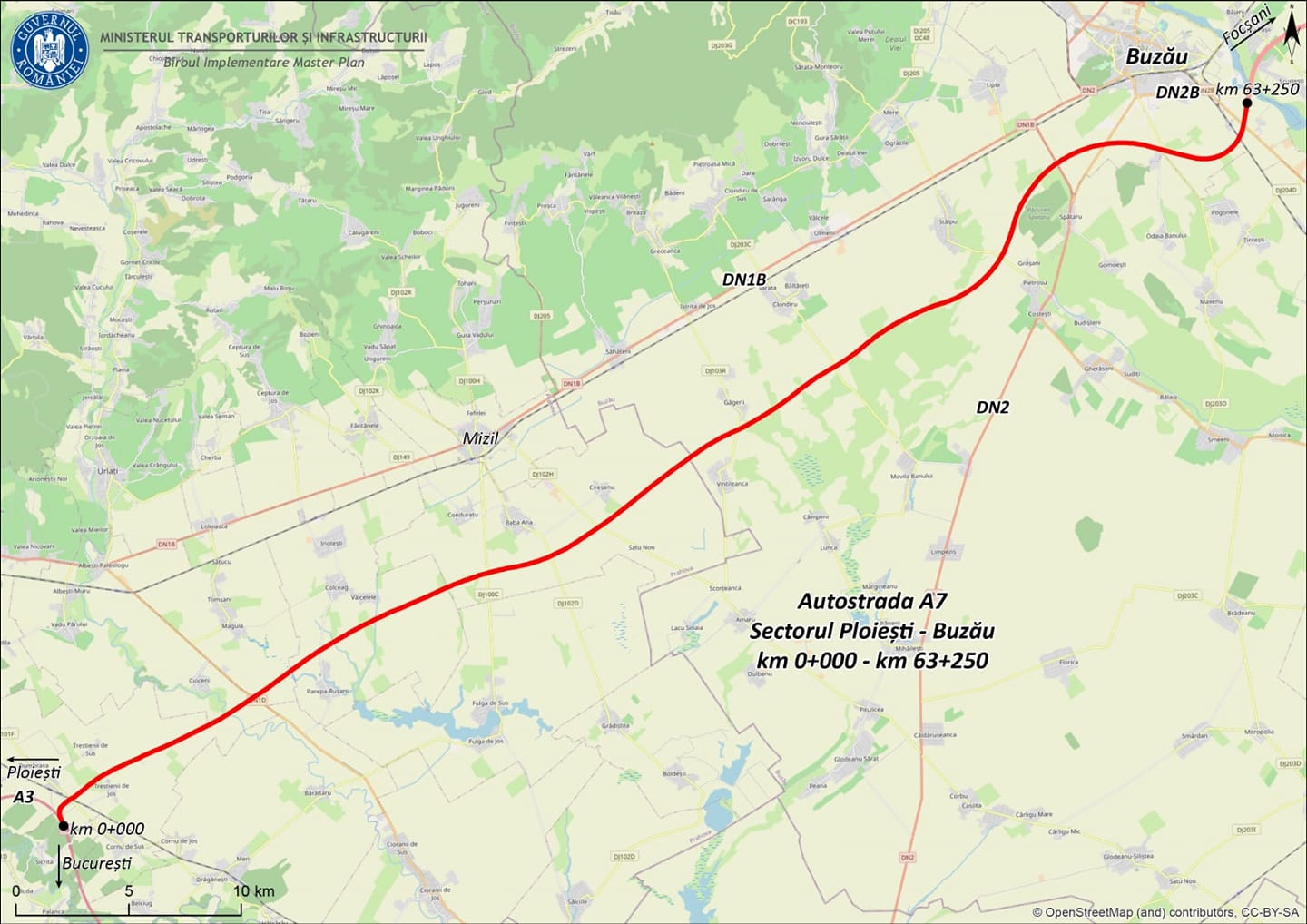 Autostrada A7, sectorul Ploiești - Buzău: au fost depuse 39 de oferte ...
