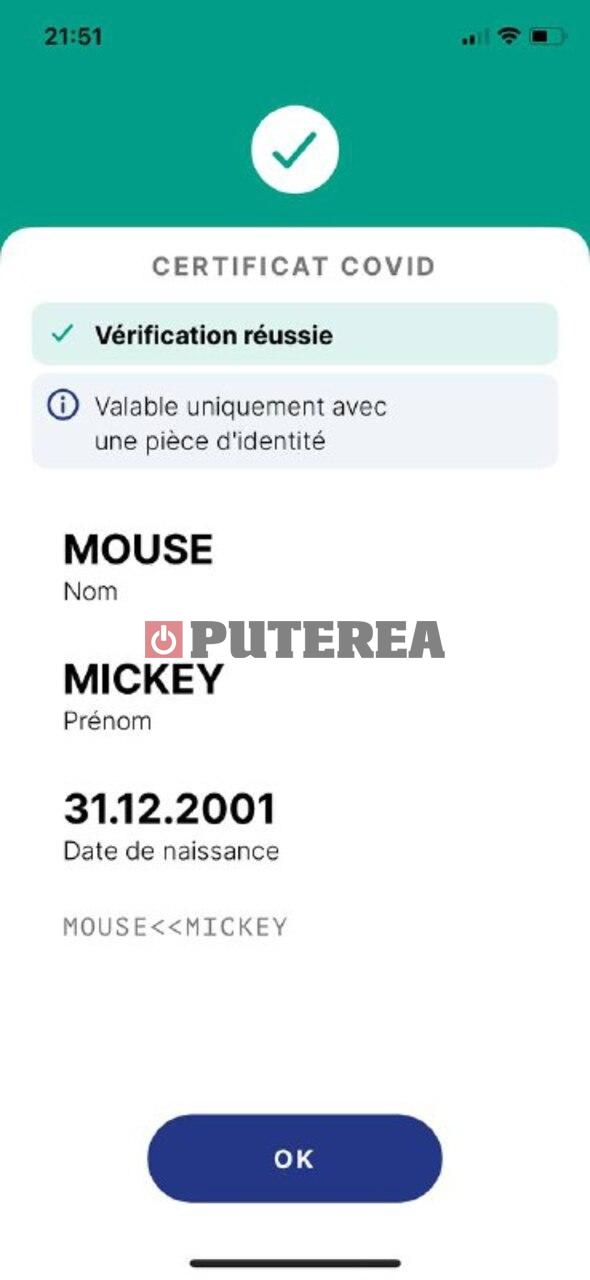 Certificate verzi de Covid-19 pentru Hitler și Mickey Mouse