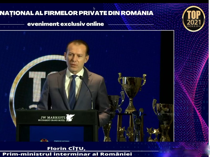 Florin Cîțu: Certicatul verde este cea mai noninvazivă măsură