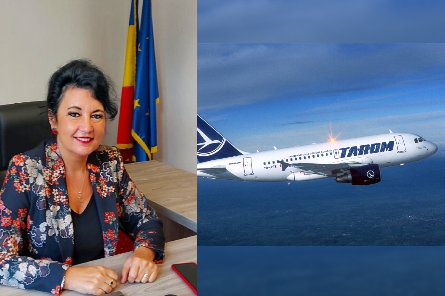 Schimbări în CA al TAROM. Un pilot profesionist a fost schimbat pentru ...