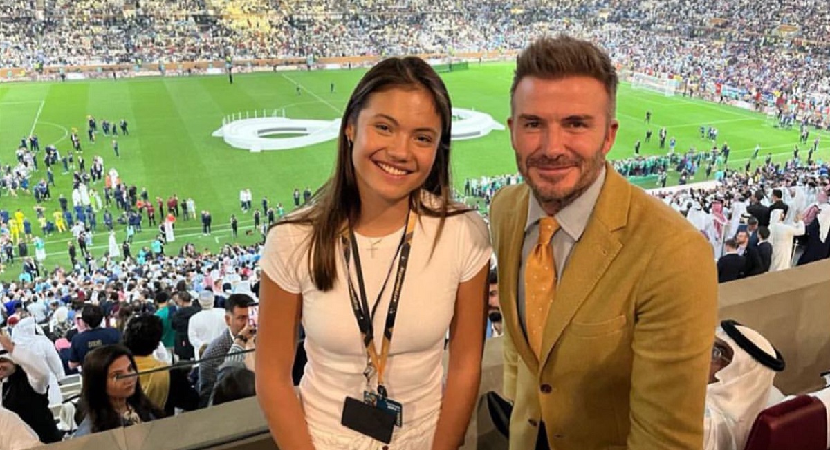 Cum a reacționat Beckham când a văzut-o pe Emma Răducanu la finala din ...