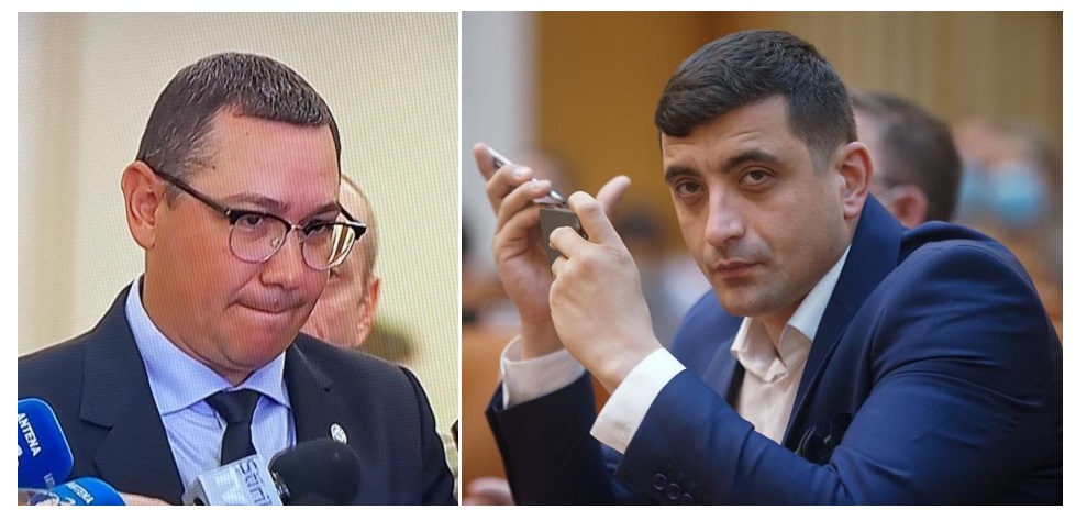 Victor Ponta, spate-n spate cu George Simion