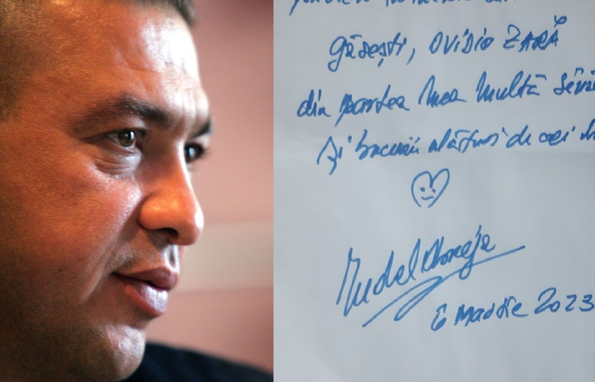 Ce bilet a scris Rudel Obreja înainte de a muri pentru un jurnalist de ...
