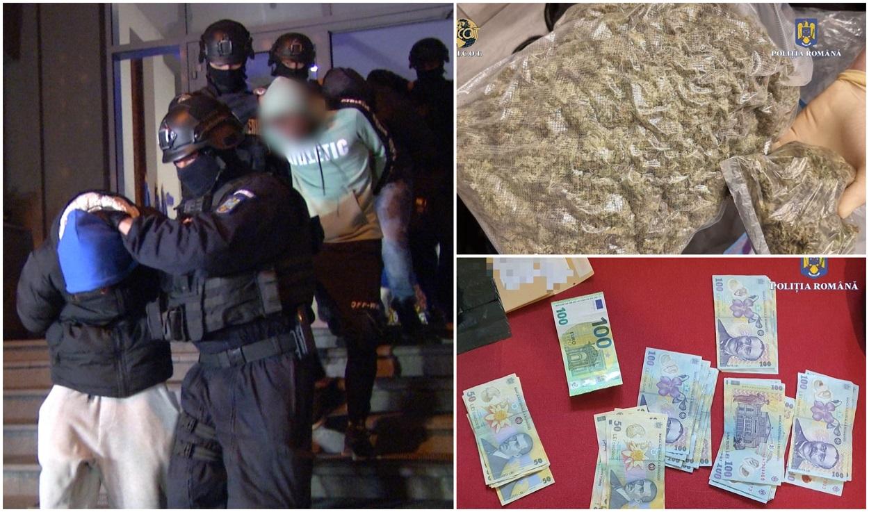 Gruparea "Iarbă dulce" a fost destructurată de procurorii DIICOT