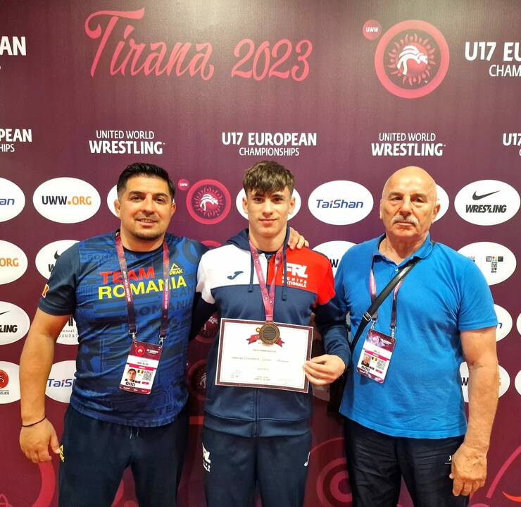 Constantin Lungu, bronz la europenele U-17 de lupte greco-romane