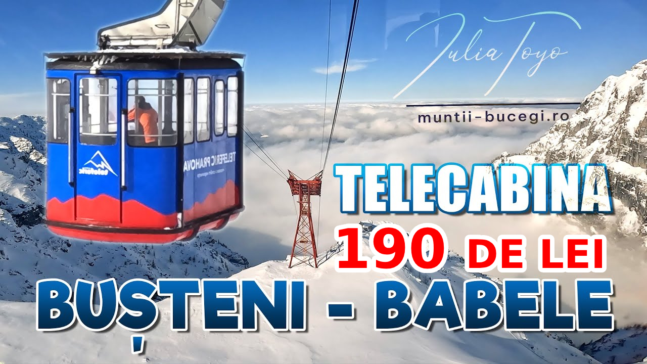 Preturi uriașe la urcarea pe Babele cu telecabina: 190 de lei de ...
