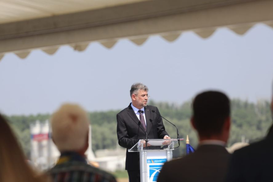 Marcel Ciolacu la inaugurarea podului de la Brăila: „Cele 500 de ...