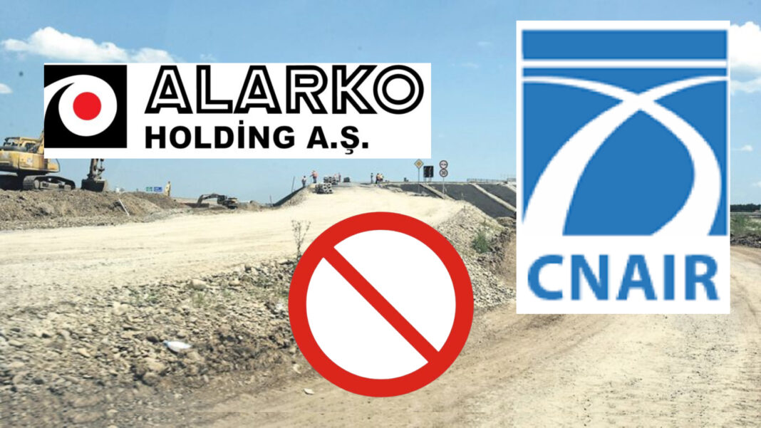CNAIR recunoaște că sunt fisuri la autostrada turcilor de la Alsim Alarko
