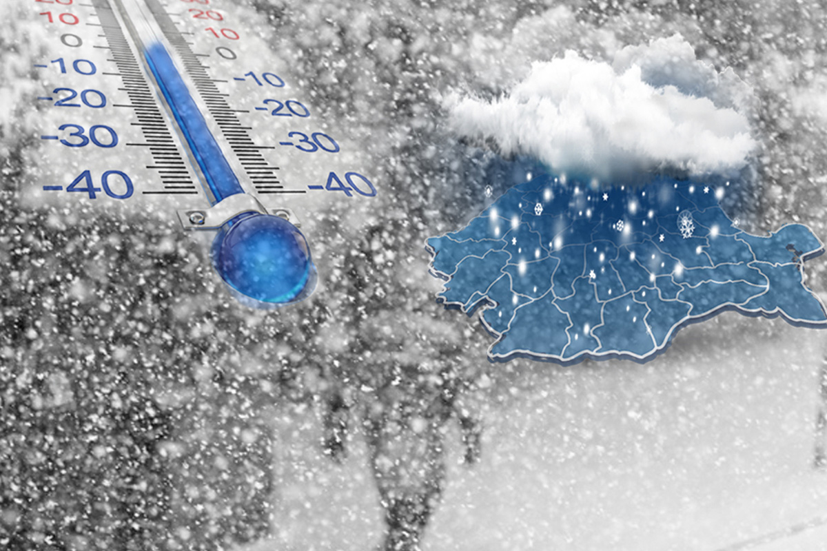 Iarna lovește puternic: ninsori, ger și viscol