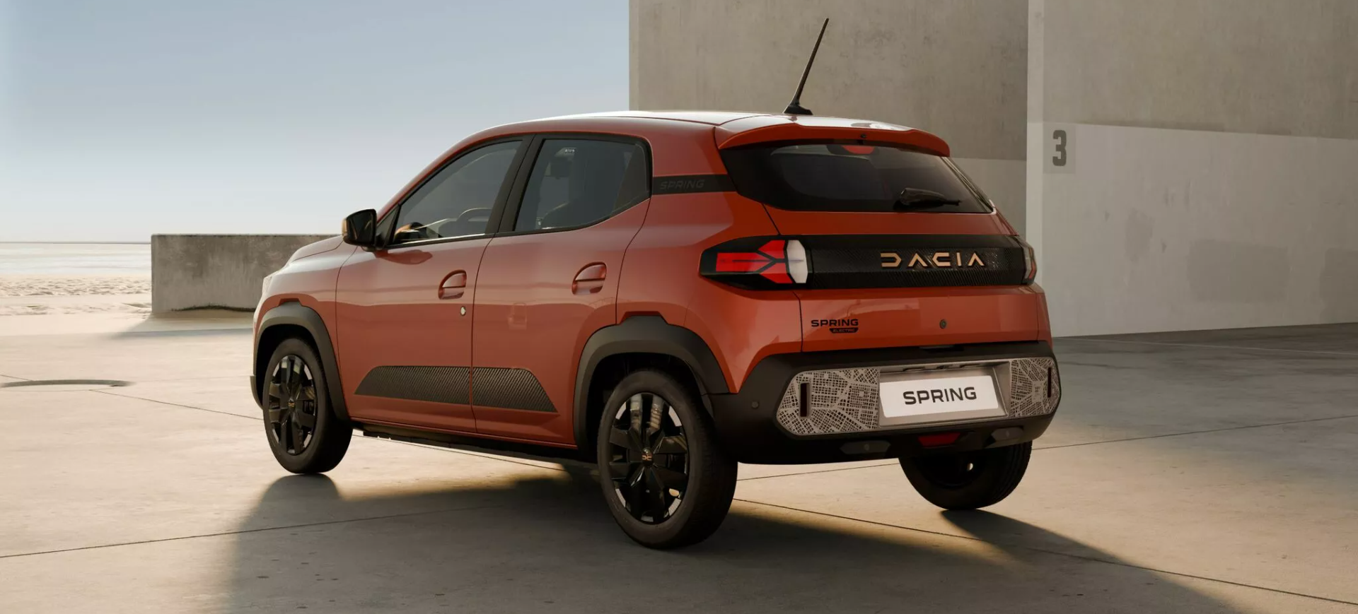 Noul model Dacia Spring cu o gamă extinsă de sisteme de siguranță și