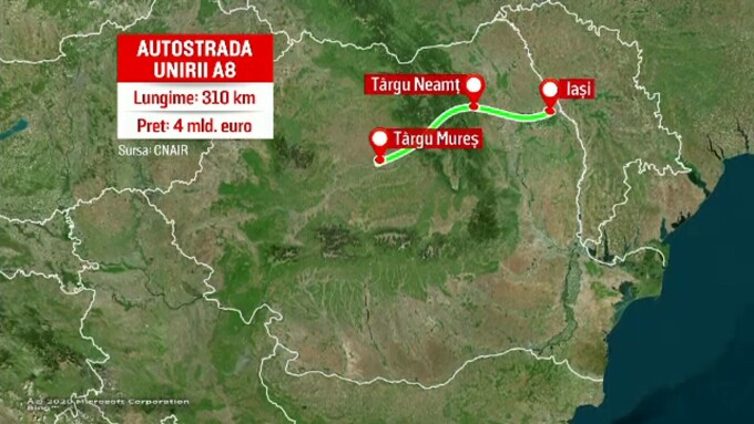 Autostrada Unirii A8 Lotul 2 Zona Montană începe Construcția Cu