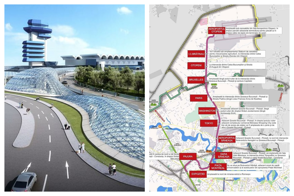 Care este stadiul lucrărilor la linia de metrou spre Aeroportul Henri ...
