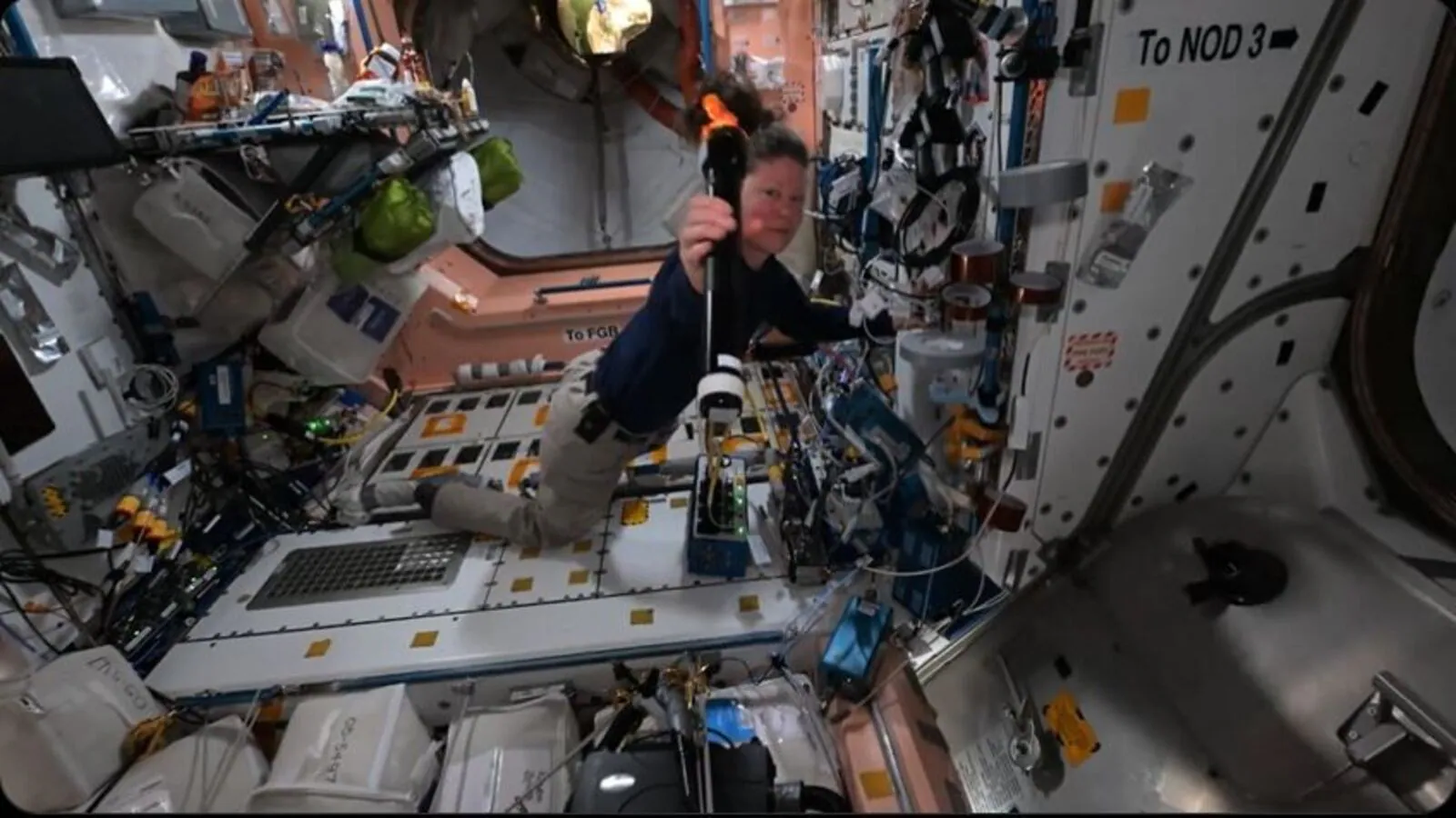 Jocuri Olimpice la NASA. Astronauții au organizat probe sportive în ...
