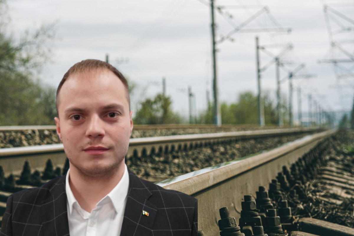 120 km/h, cu trenul, între România și Serbia. Linia ferată cuprinsă ...