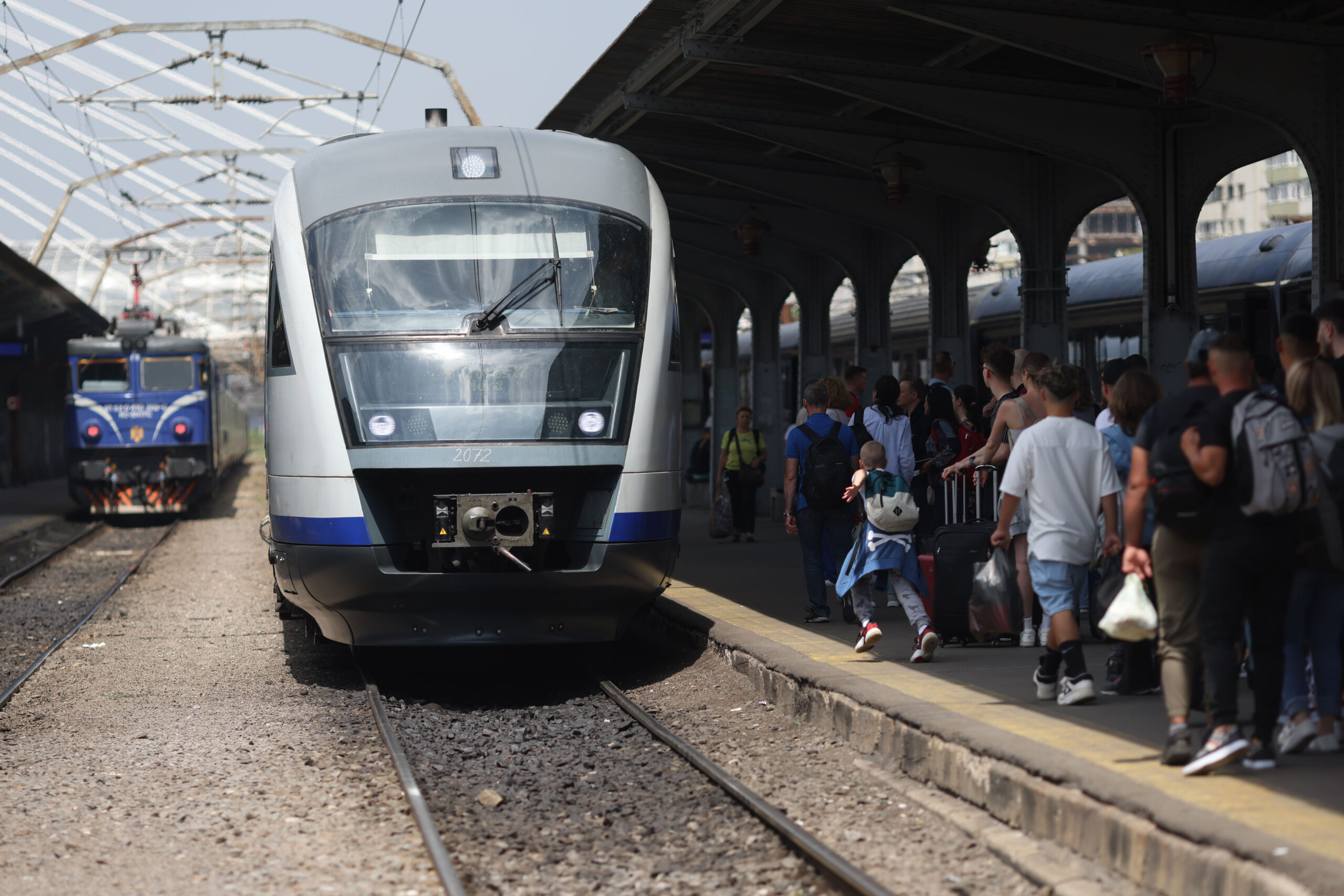 Trenul internațional Dacia a fost oprit la Viena de ciclonul Boris