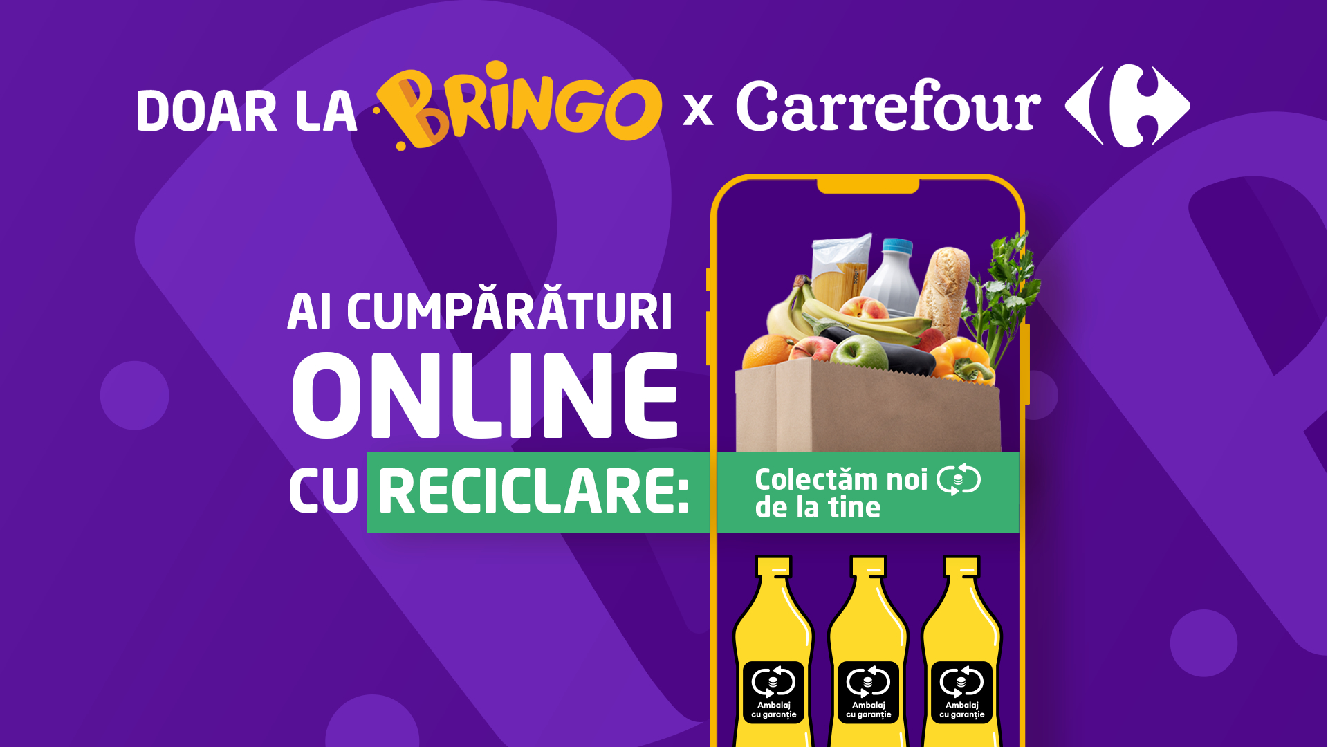 Cumpărături online cu reciclare: Bringo și Carrefour lansează primul serviciu de colectare a ...