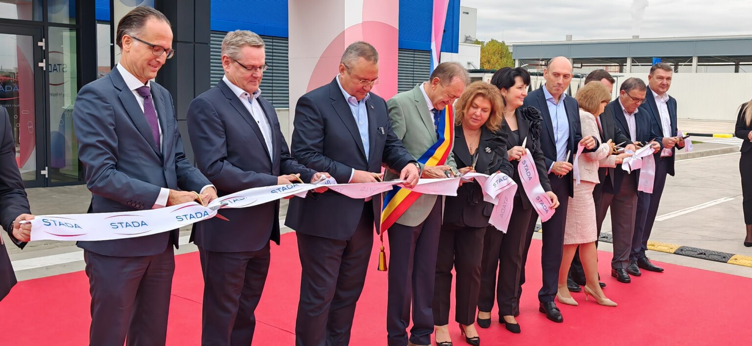 Peședintele PNL a participat la inaugurarea fabricii de medicamente ...