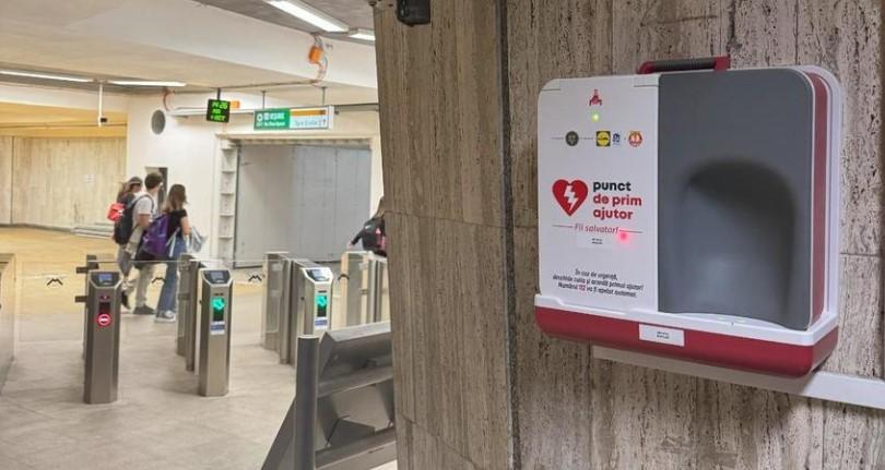 Ce stații de metrou vor avea defibrilator? Anunțul făcut de IGSU