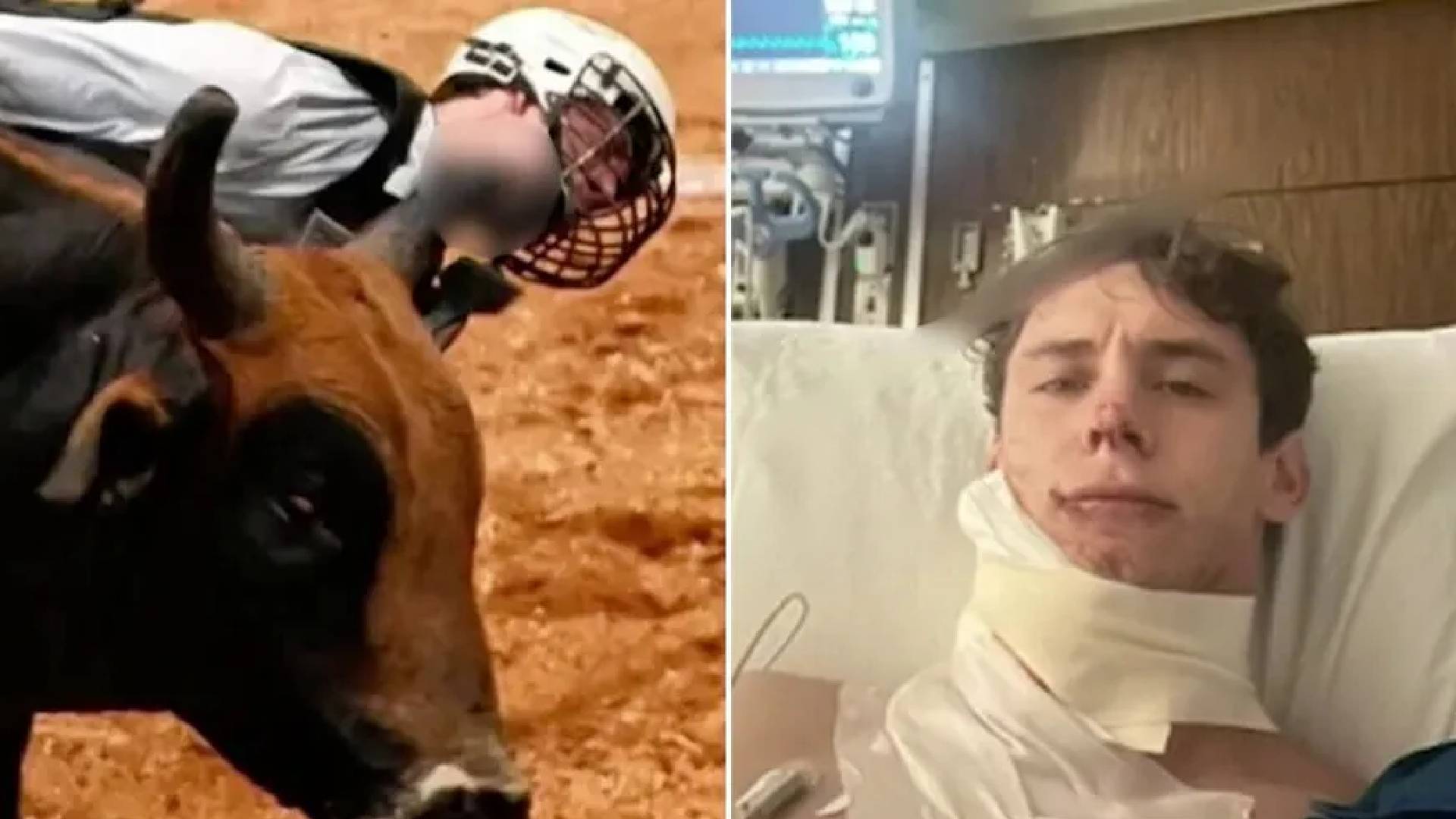 Accident teribil la rodeo: Cornul unui taur taie gâtul unui rider, care ...