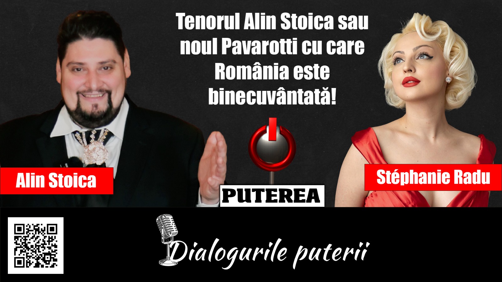 „Dialogurile Puterii” cu Rona David: o întâlnire cu tenorul Alin Stoica