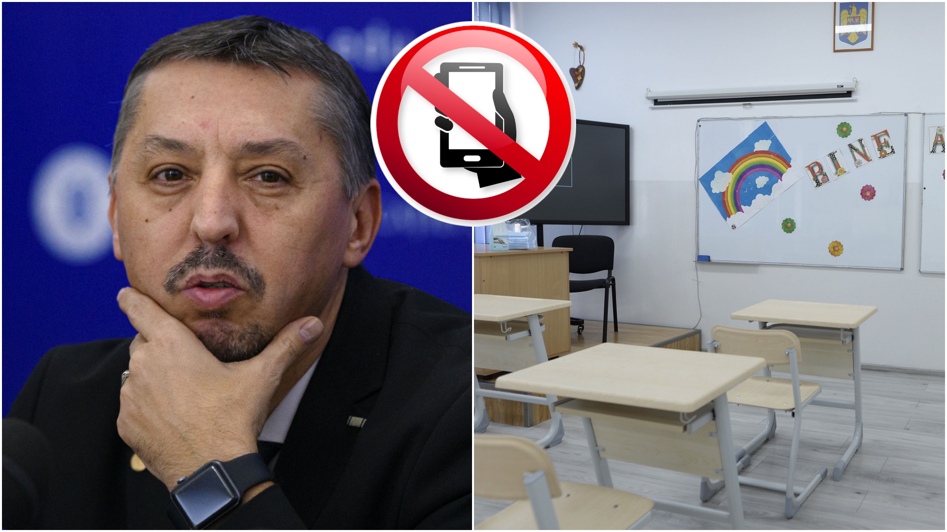 Daniel David. „Nu susțin interzicerea totală a telefoanelor în școală”