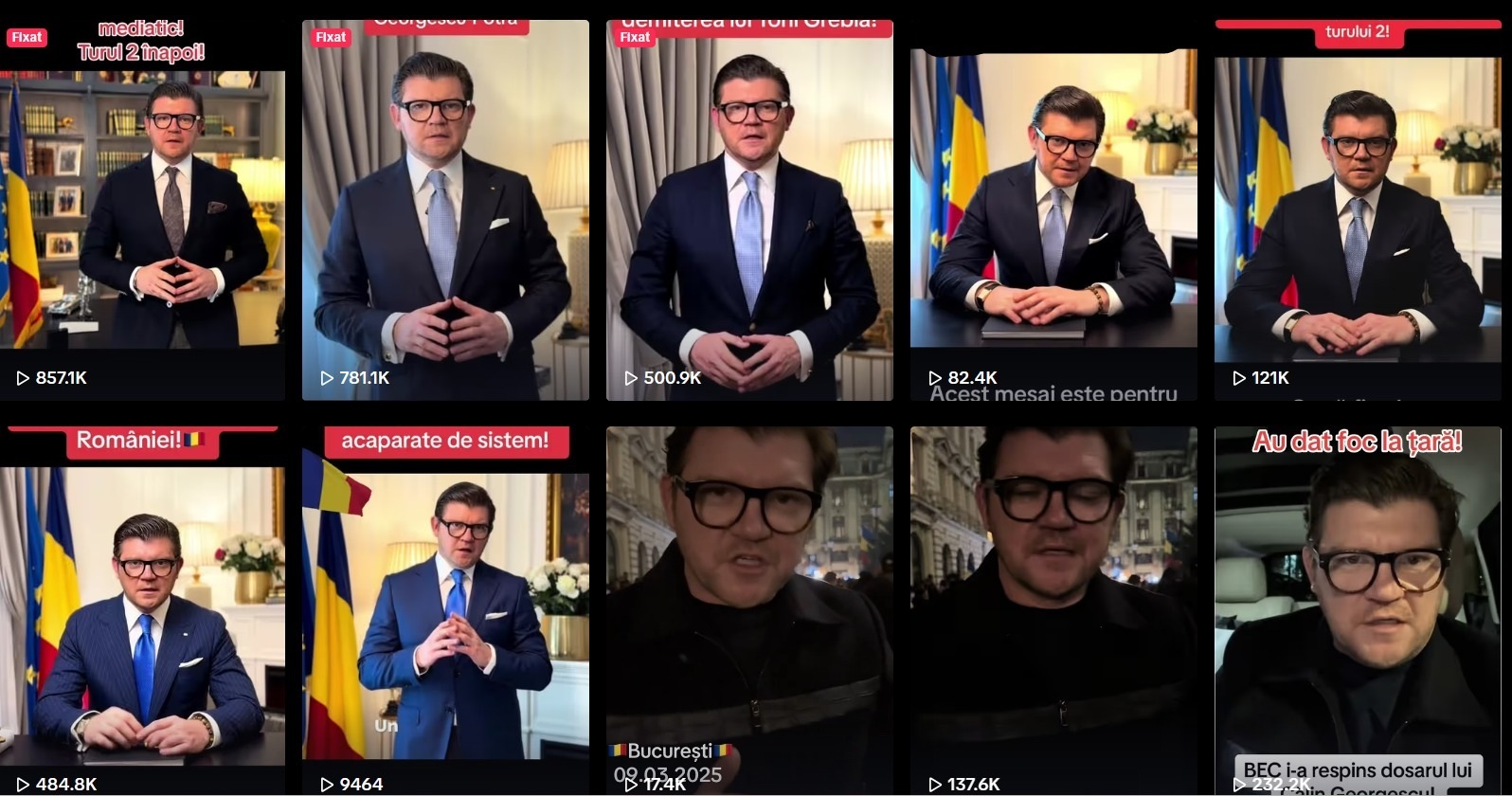 Popularitatea candidatului care a fost consilierul lui Georgescu a ...