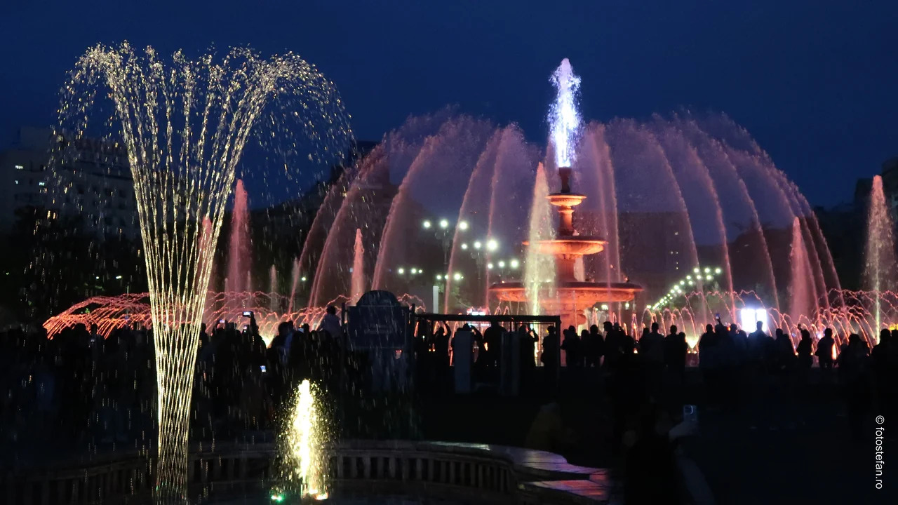 Piața Unirii redevine gazda Simfoniei Apei