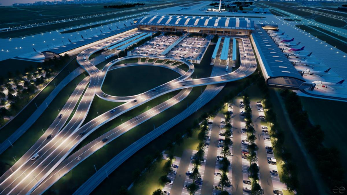 Un aeroport de un miliard de euro prinde contur în sudul Capitalei