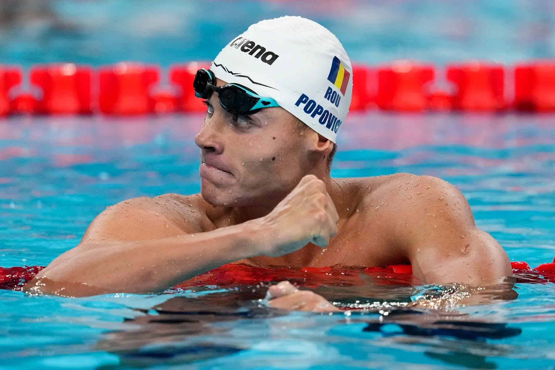 FABULOS! David Popovici, spectacol total în finala de 100 de metri de la CM Singapore