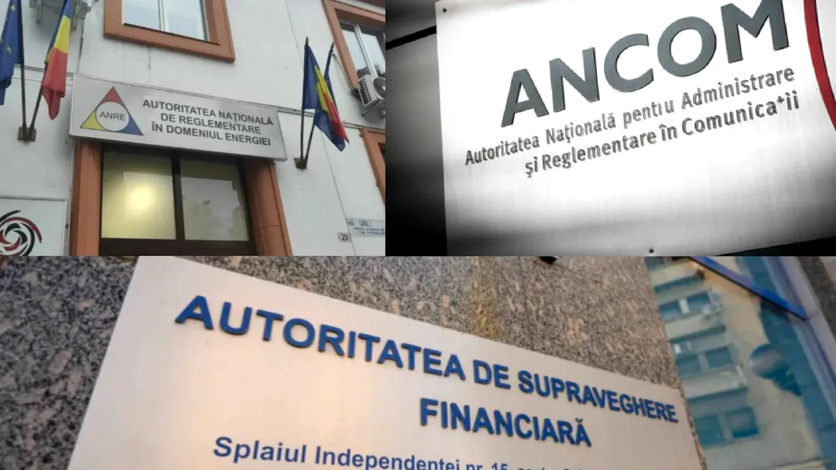 Câți oameni pleacă de la ANCOM, ANRE și ASF și ce se întâmplă cu salariile