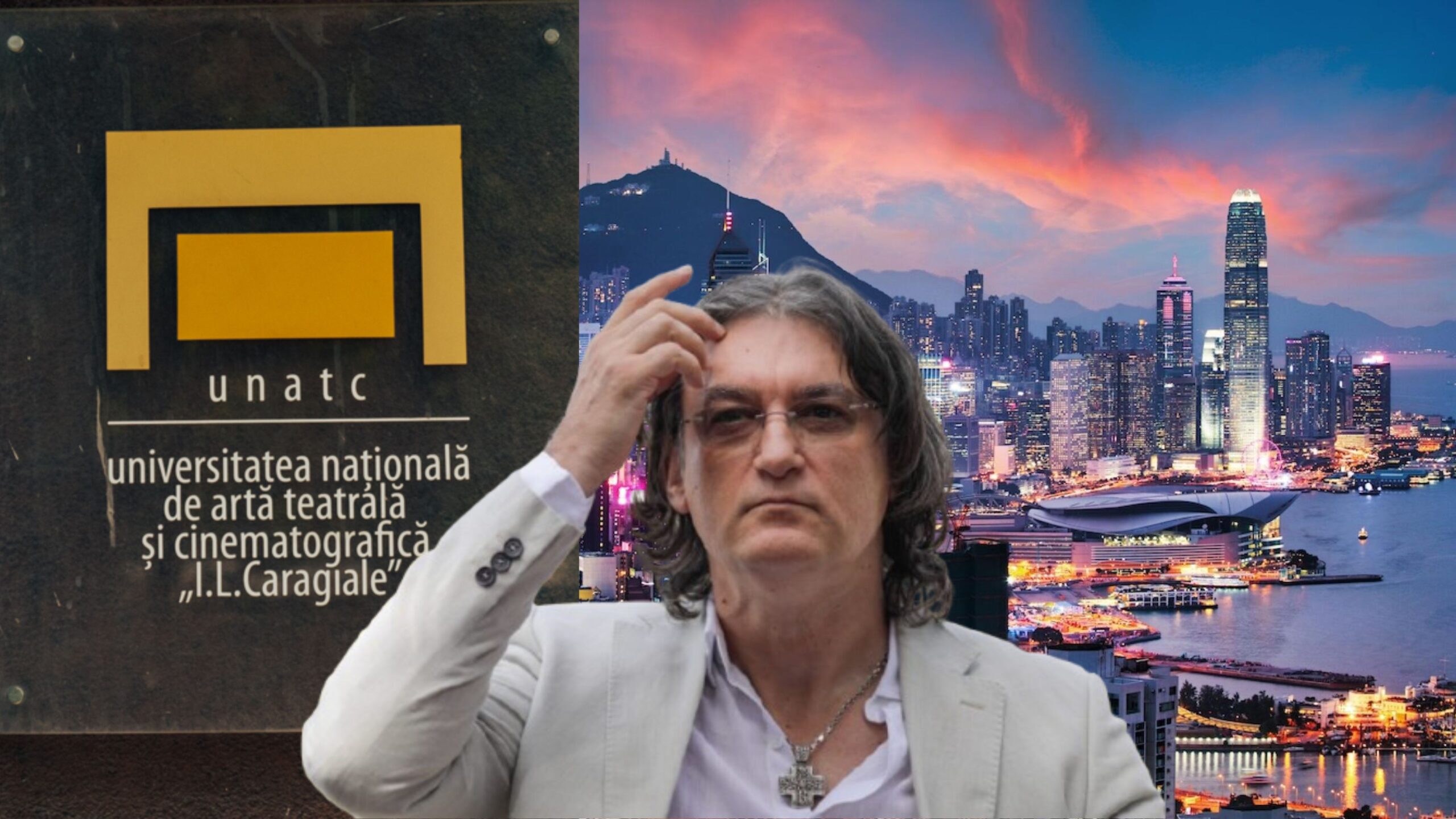 Trei oficiali ai UNATC, trimiși la o conferință în Hong Kong